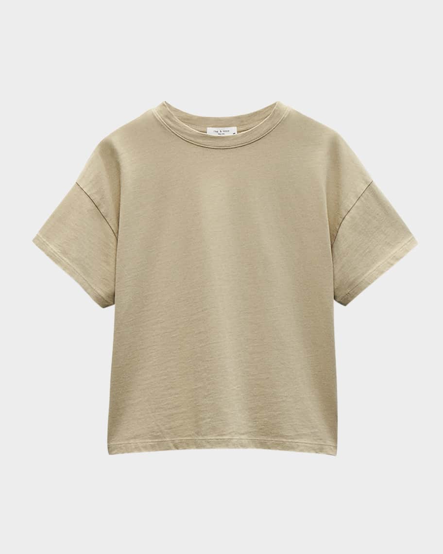 Rag & Bone Kelly Boxy Crewneck Tee | Neiman Marcus