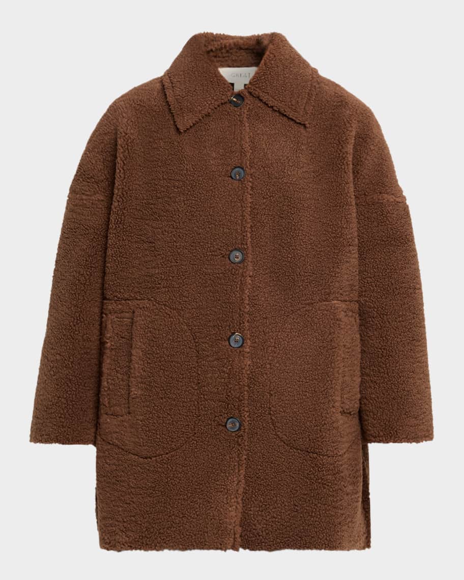 The Great The Plush Car Coat | Neiman Marcus