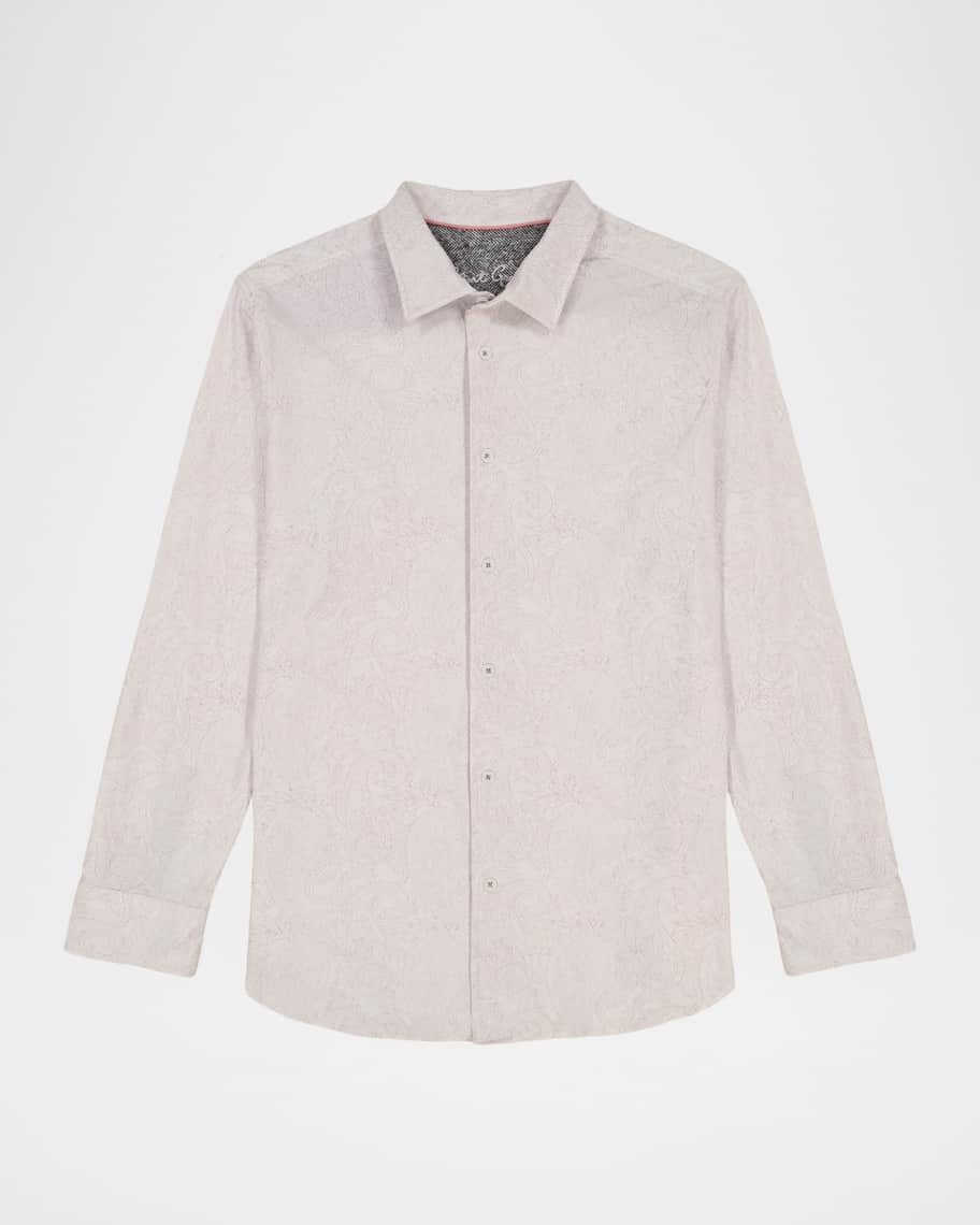 Robert Graham Men's Thurston Stretch Paisley Button-Down Shirt | Neiman ...