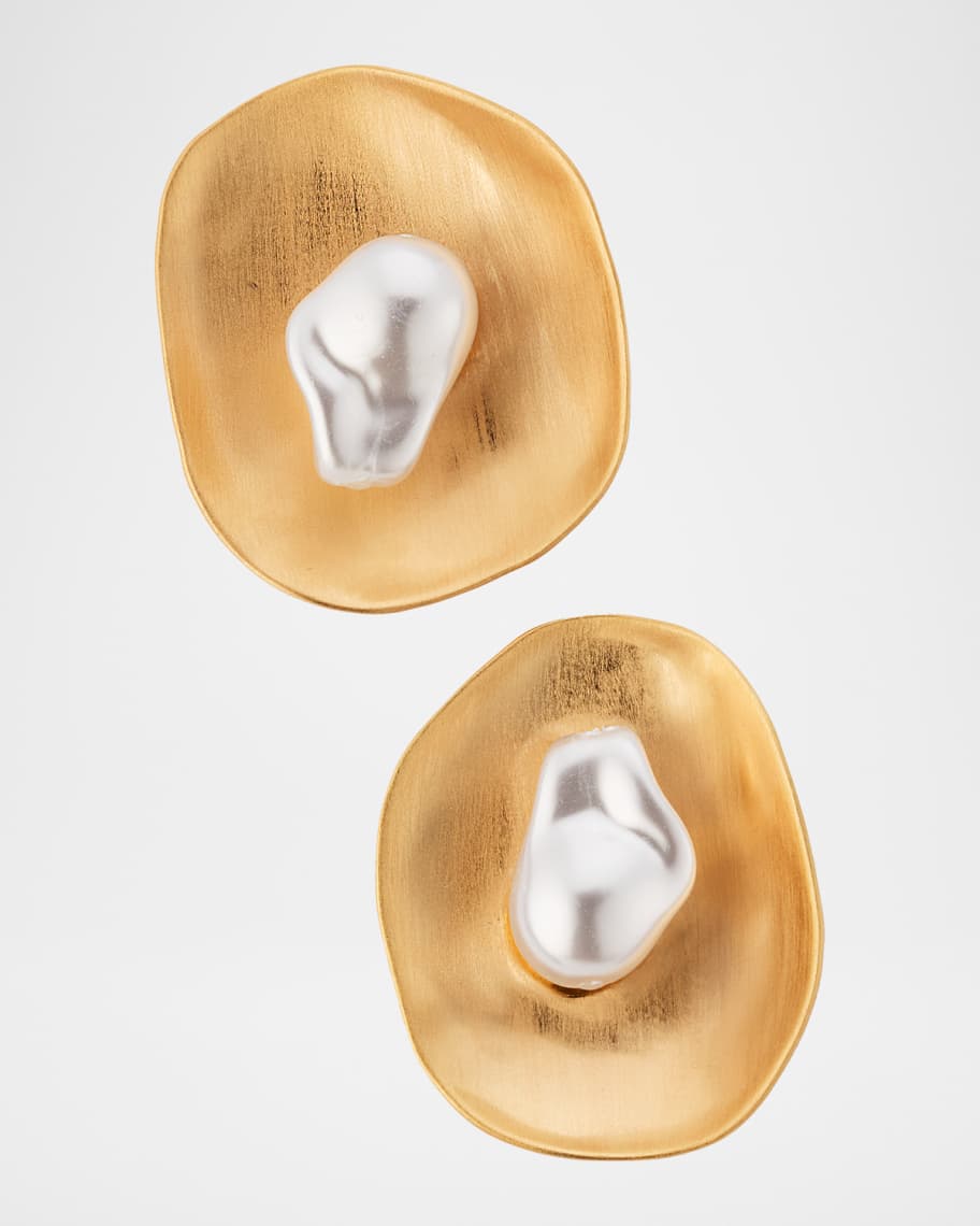 Cult Gaia Marzia Statement Earrings | Neiman Marcus