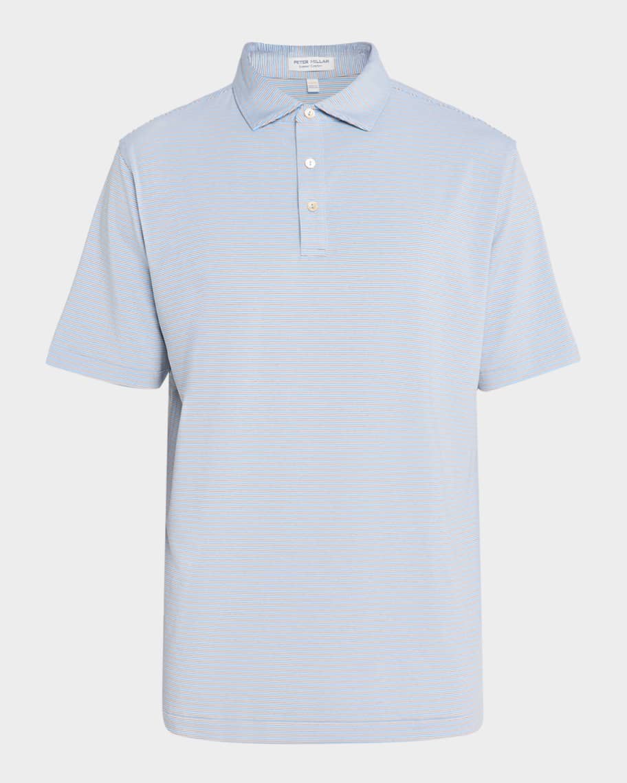 Peter Millar Men's Culver Performance Short-Sleeve Polo Shirt | Neiman ...