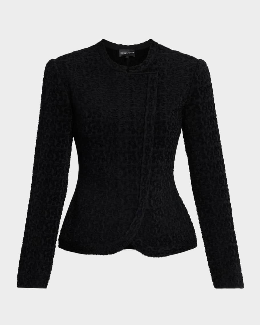 Emporio Armani Abstract Jacquard Blazer | Neiman Marcus