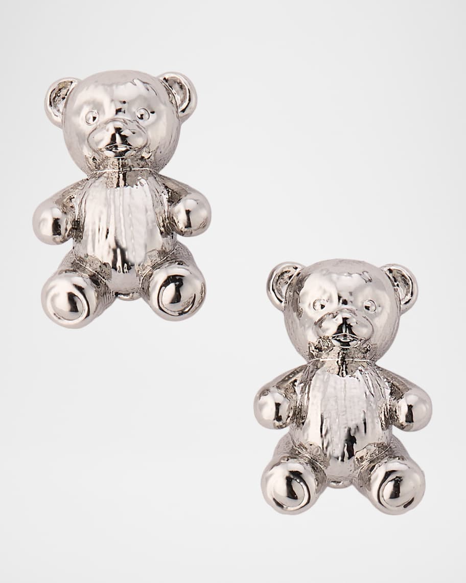 Marc Jacobs The Teddy Bear Stud Earrings | Neiman Marcus