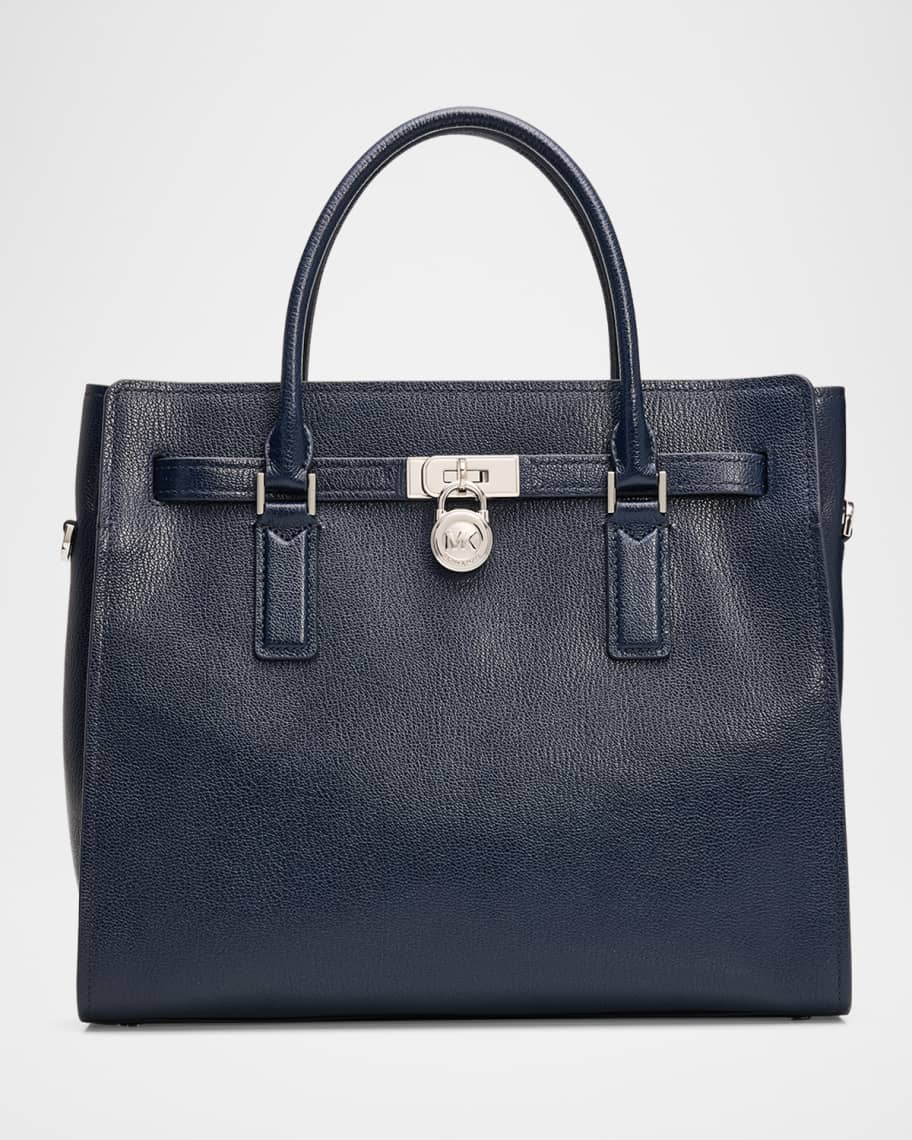 MICHAEL Michael Kors Hamilton Moderne Leather Satchel Shoulder Bag ...
