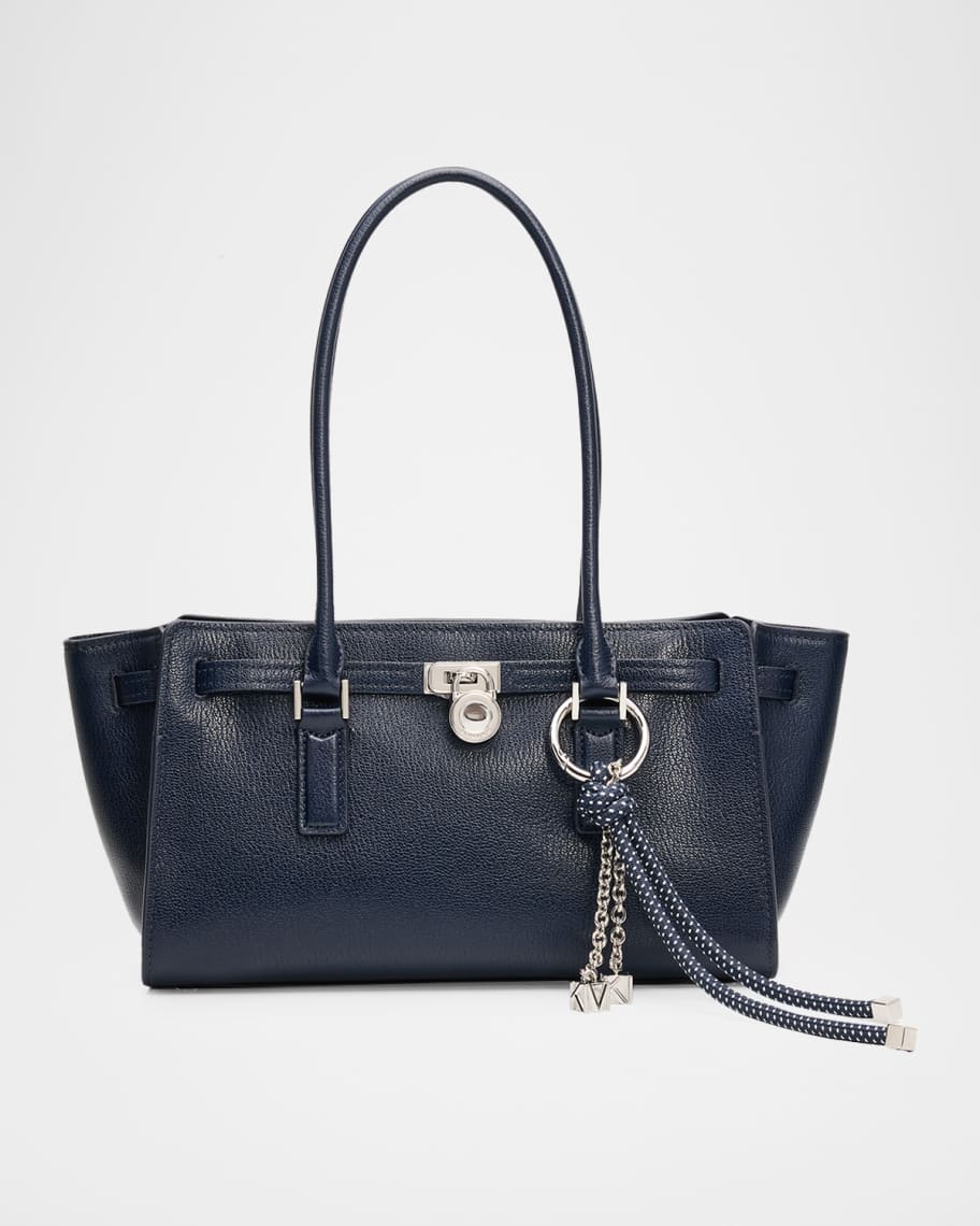 MICHAEL Michael Kors Hamilton Moderne East-West Leather Shoulder Bag ...