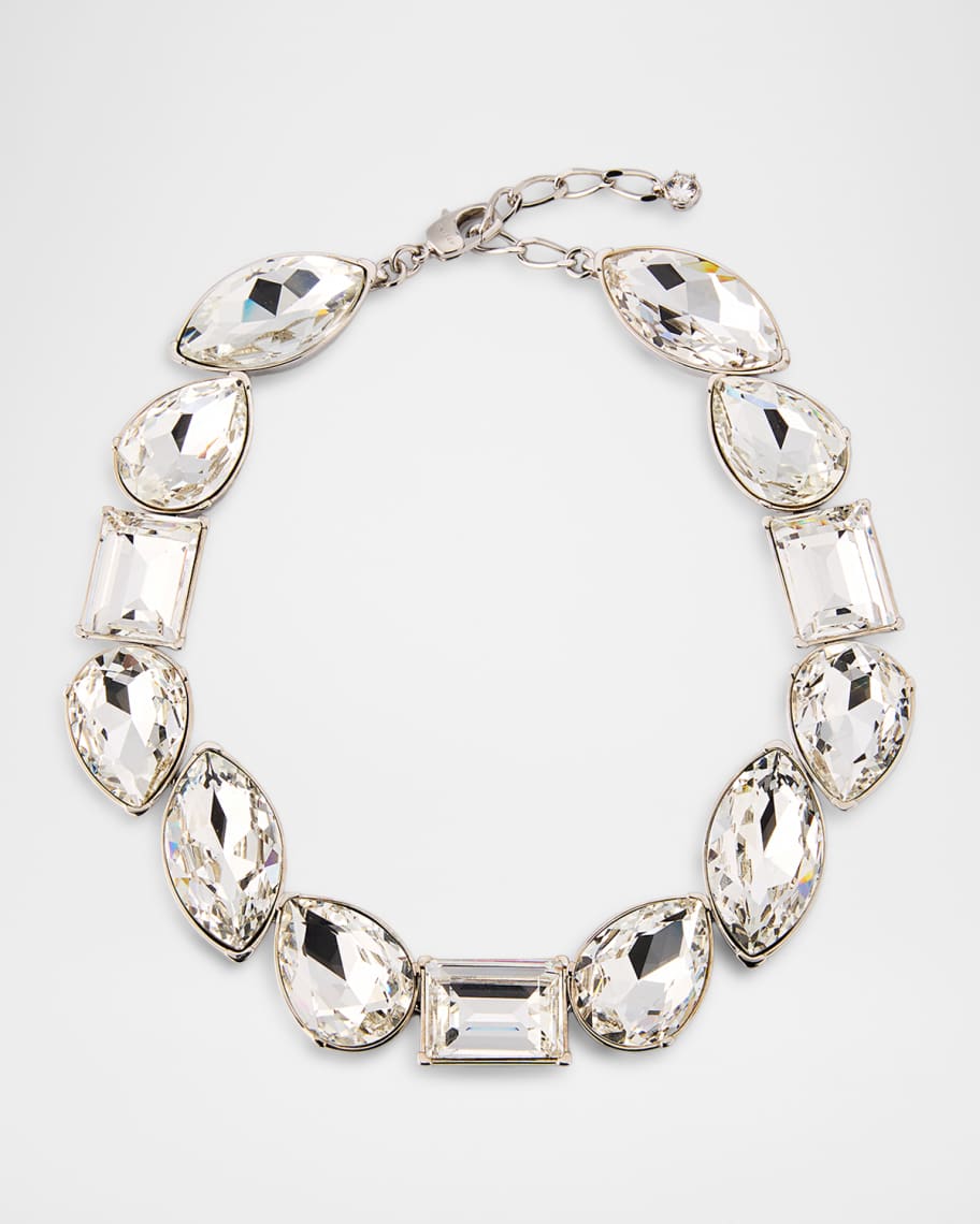 McQueen Rhinestone Cocktail Choker | Neiman Marcus