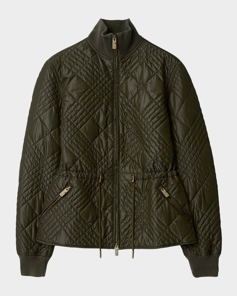 Burberry Wakerley Check Quilted Jacket | Neiman Marcus