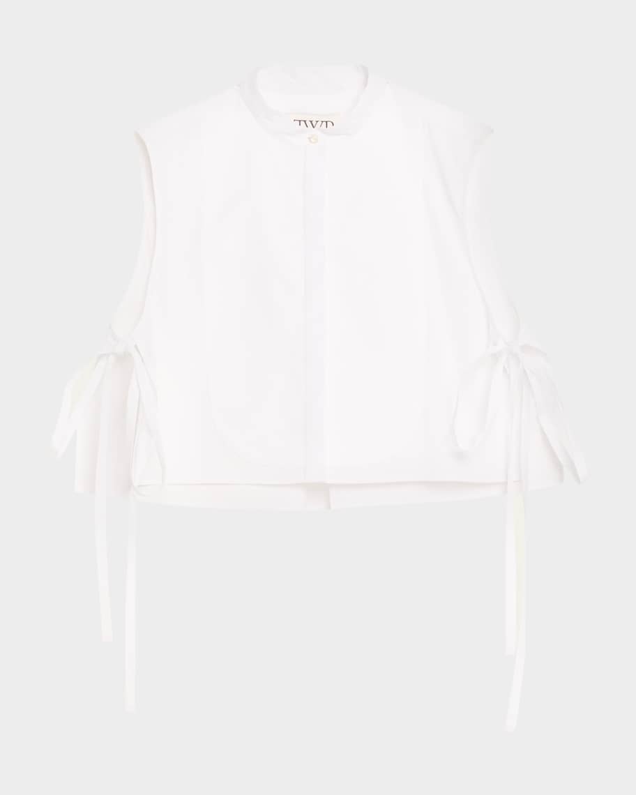 TWP Dickie with Bib in Cotton Poplin | Neiman Marcus