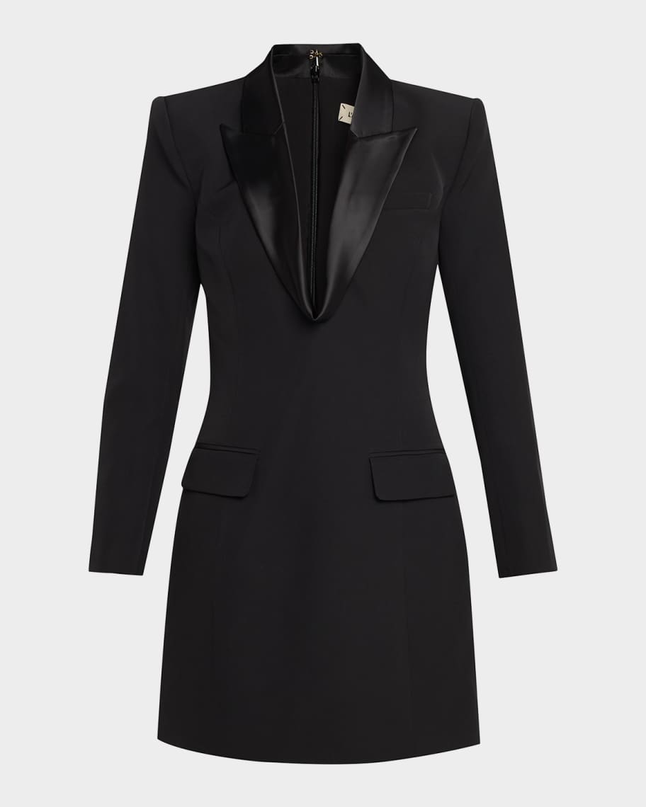 L'Agence Esti Blazer Mini Dress | Neiman Marcus