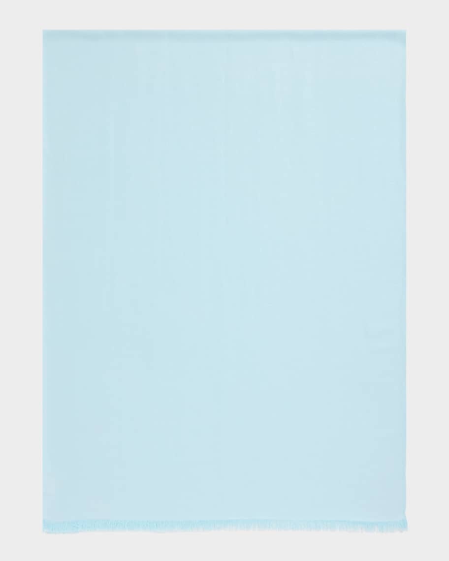 Carolyn Rowan Metallic Cotton and Viscose Shawl | Neiman Marcus