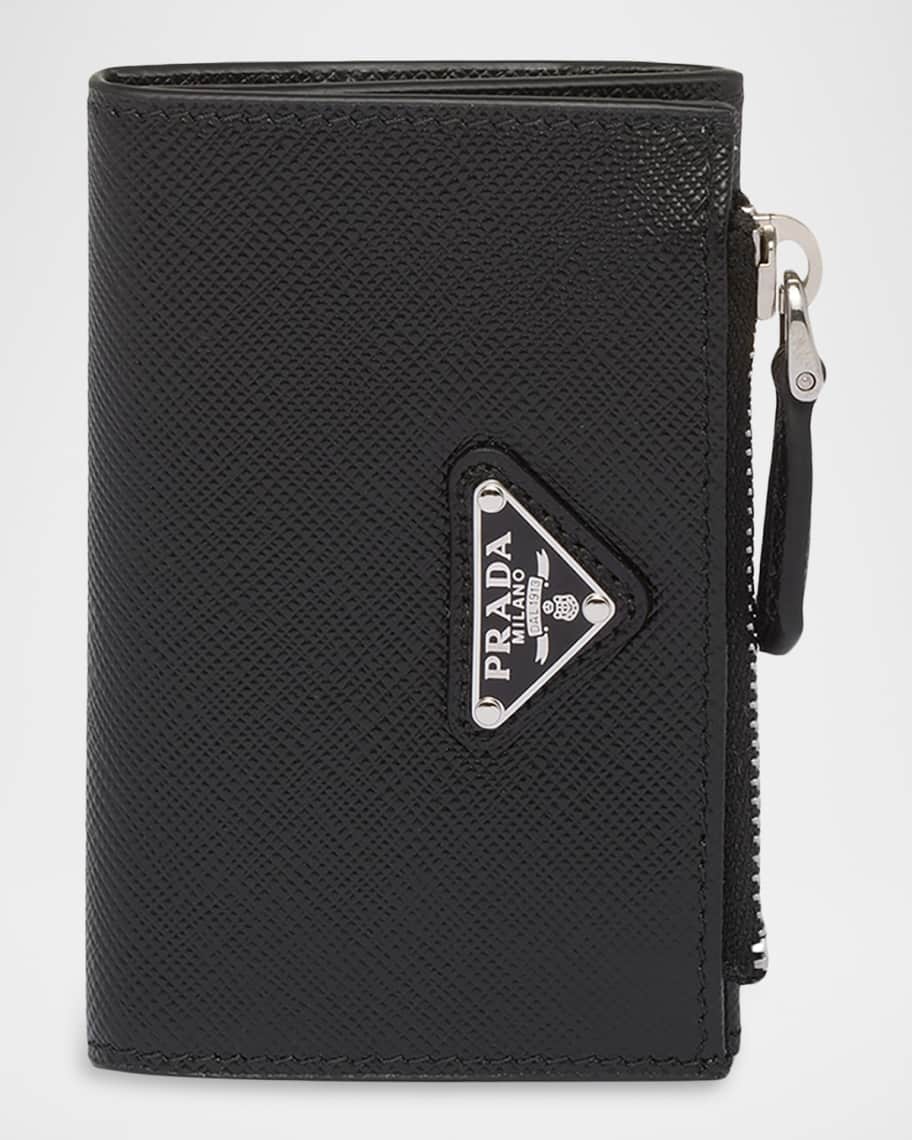 Prada Saffiano Leather Card Holder | Neiman Marcus