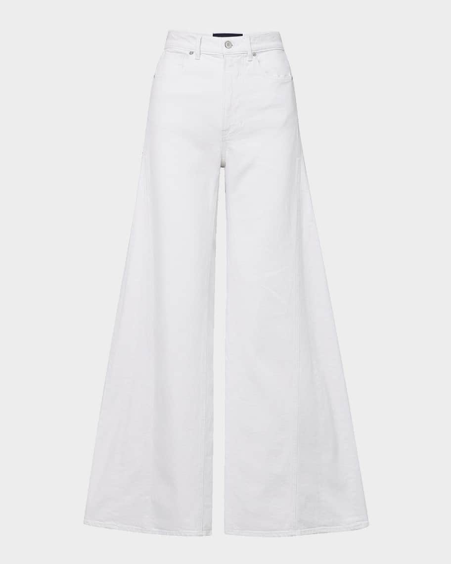 Veronica Beard Vicki Extra Wide-Leg Jeans | Neiman Marcus