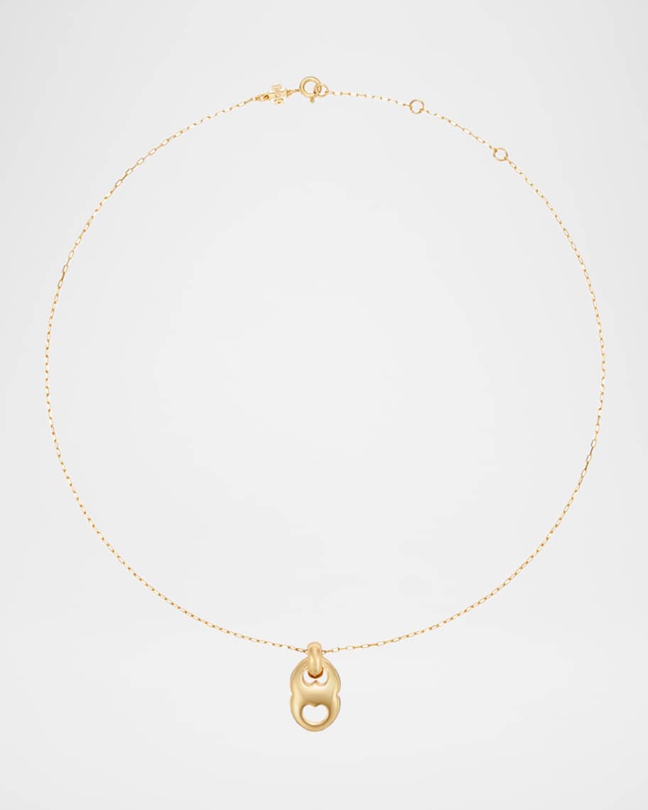 Tory Burch Gemini Link Pendant Necklace | Neiman Marcus