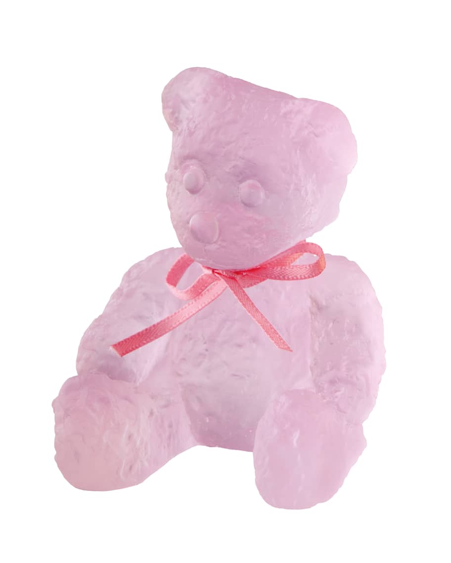 Daum Mini Pink Doudours Teddy Bear | Neiman Marcus