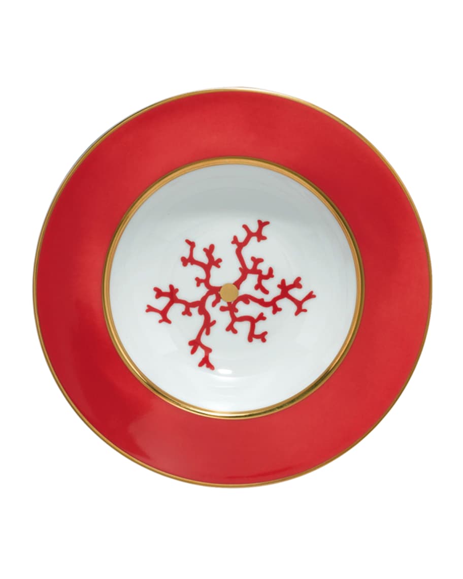 Raynaud Coral Cristobal Soup Plate | Neiman Marcus
