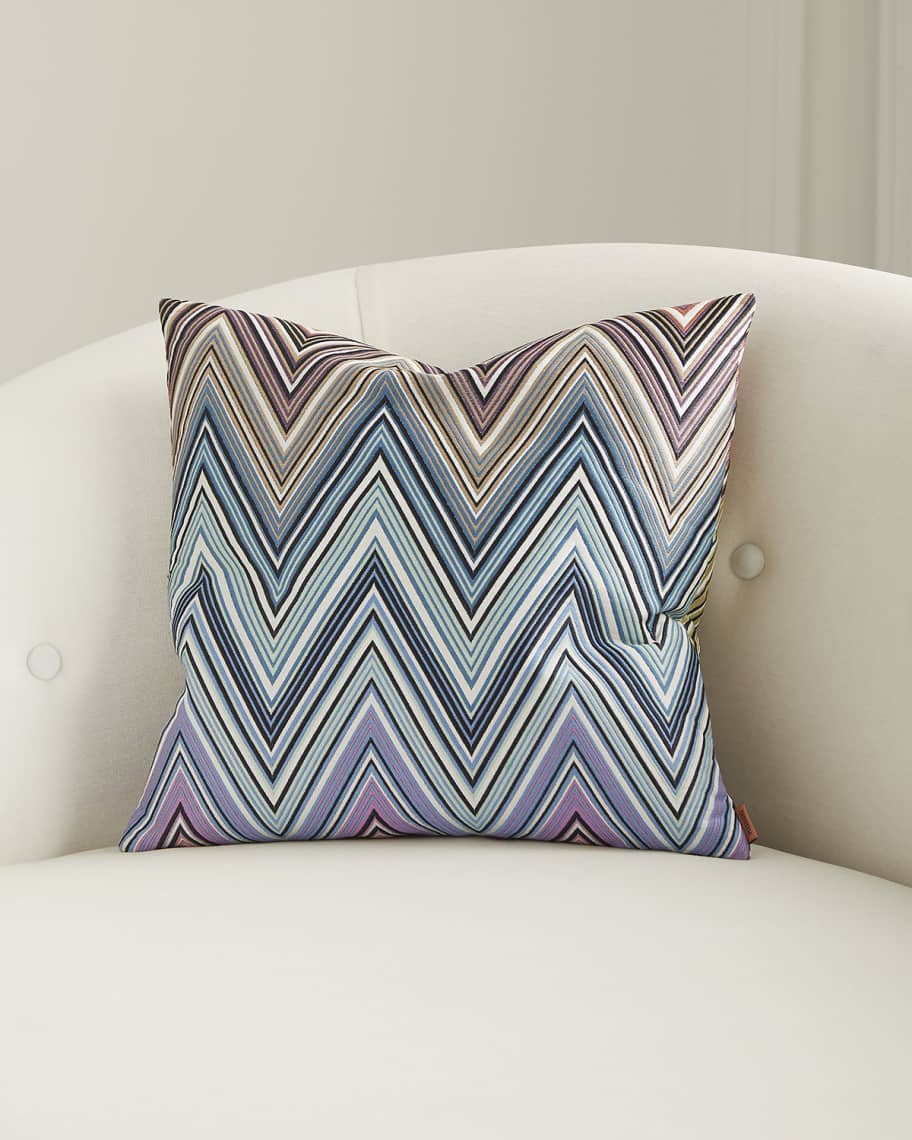 Missoni Home Kew Chevron Decorative Pillow, 16" Square | Neiman Marcus