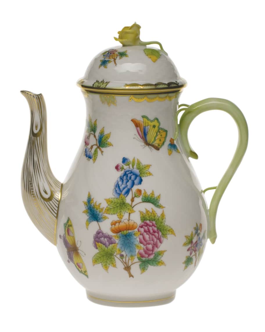 Herend Queen Victoria Coffee Pot | Neiman Marcus