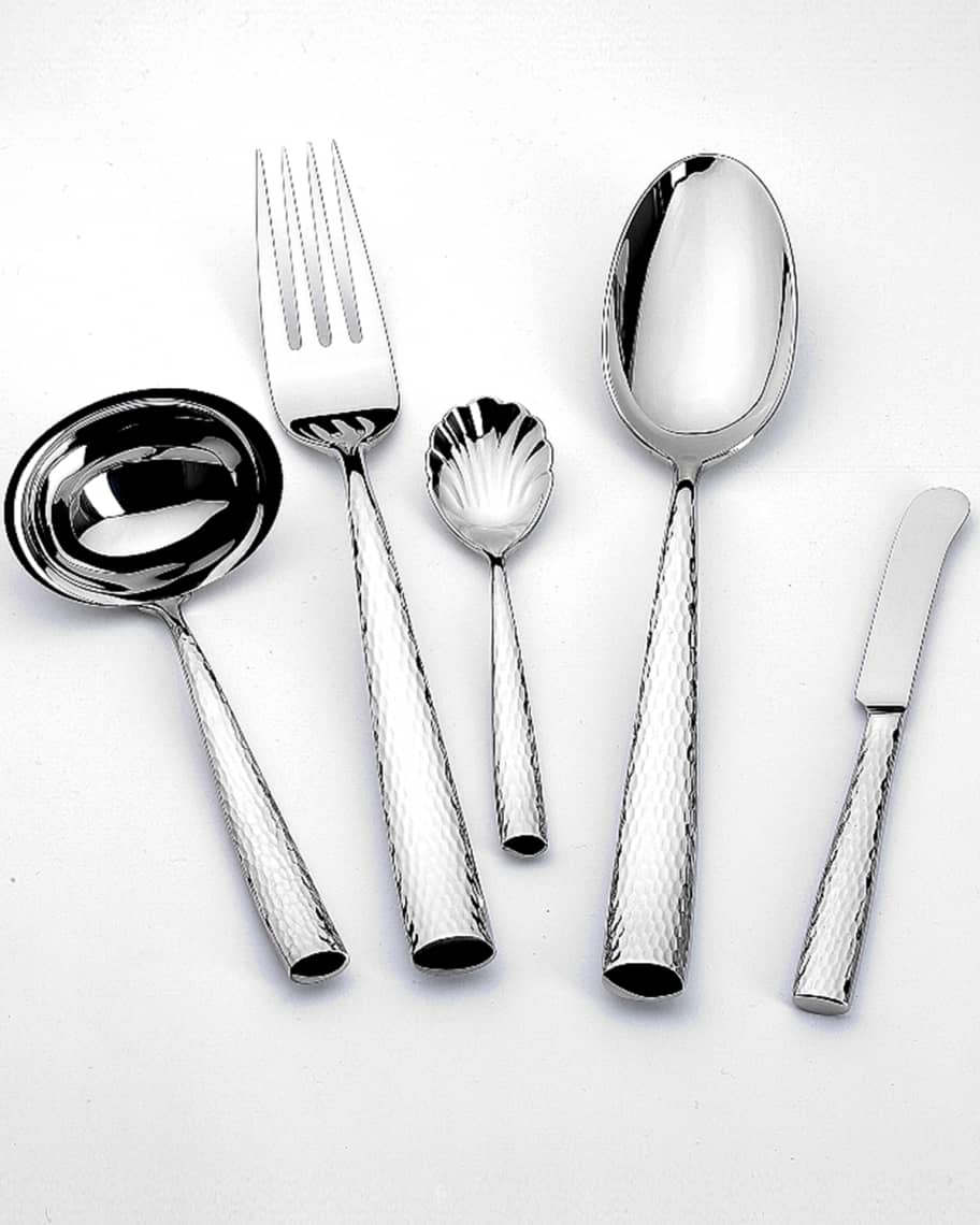 Ricci Silversmith Five-Piece Anvil Hostess Set | Neiman Marcus