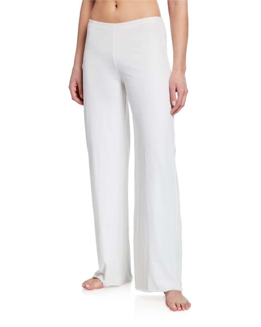 Skin Double-Layer Cotton Lounge Pants | Neiman Marcus