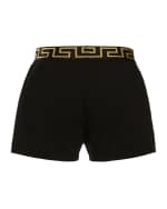 Versace Men's Greek Key Cotton Boxers | Neiman Marcus