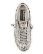 Golden Goose Superstar Glitter Metallic Sneakers | Neiman Marcus