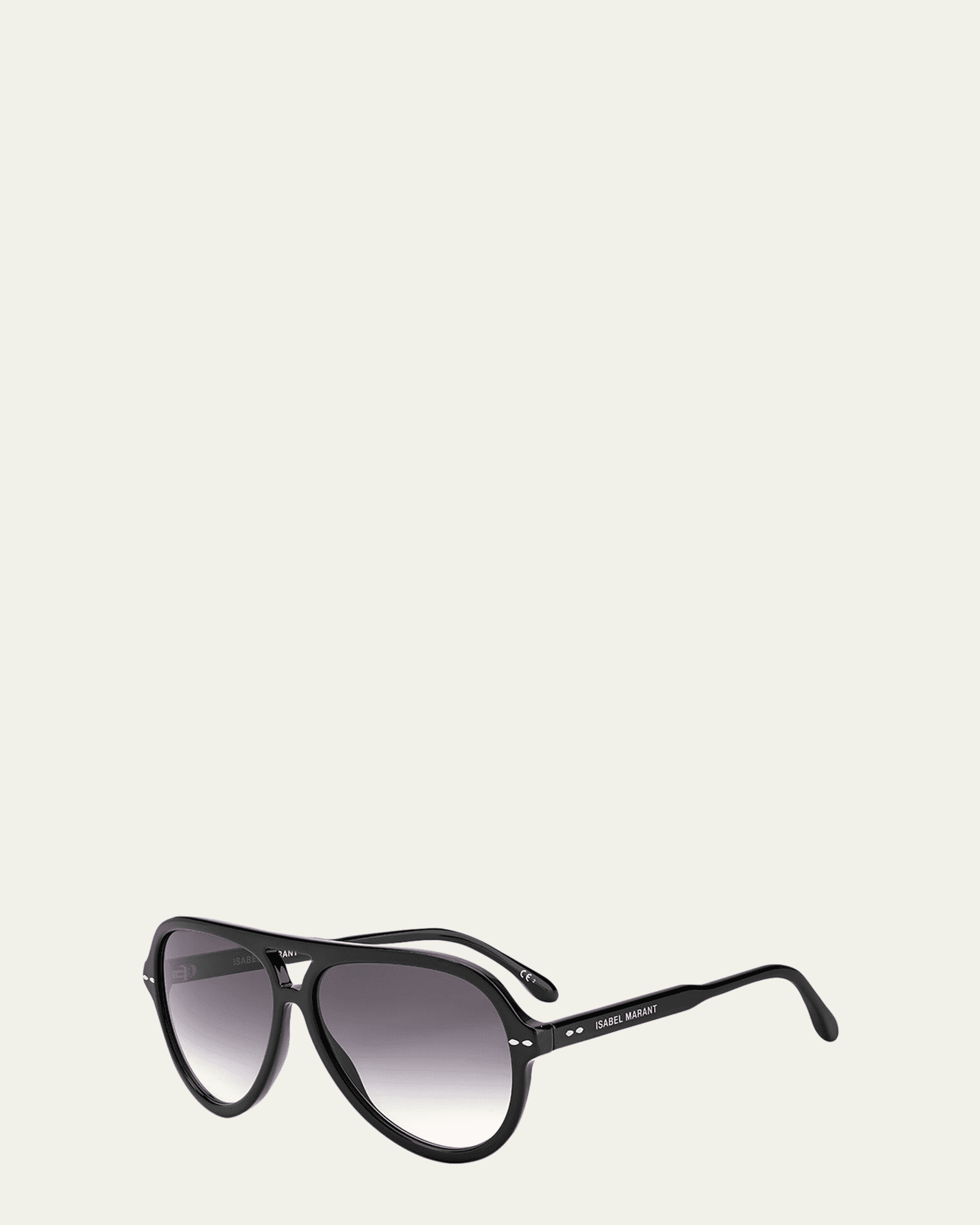 Isabel Marant Acetate Aviator Sunglasses | Neiman Marcus