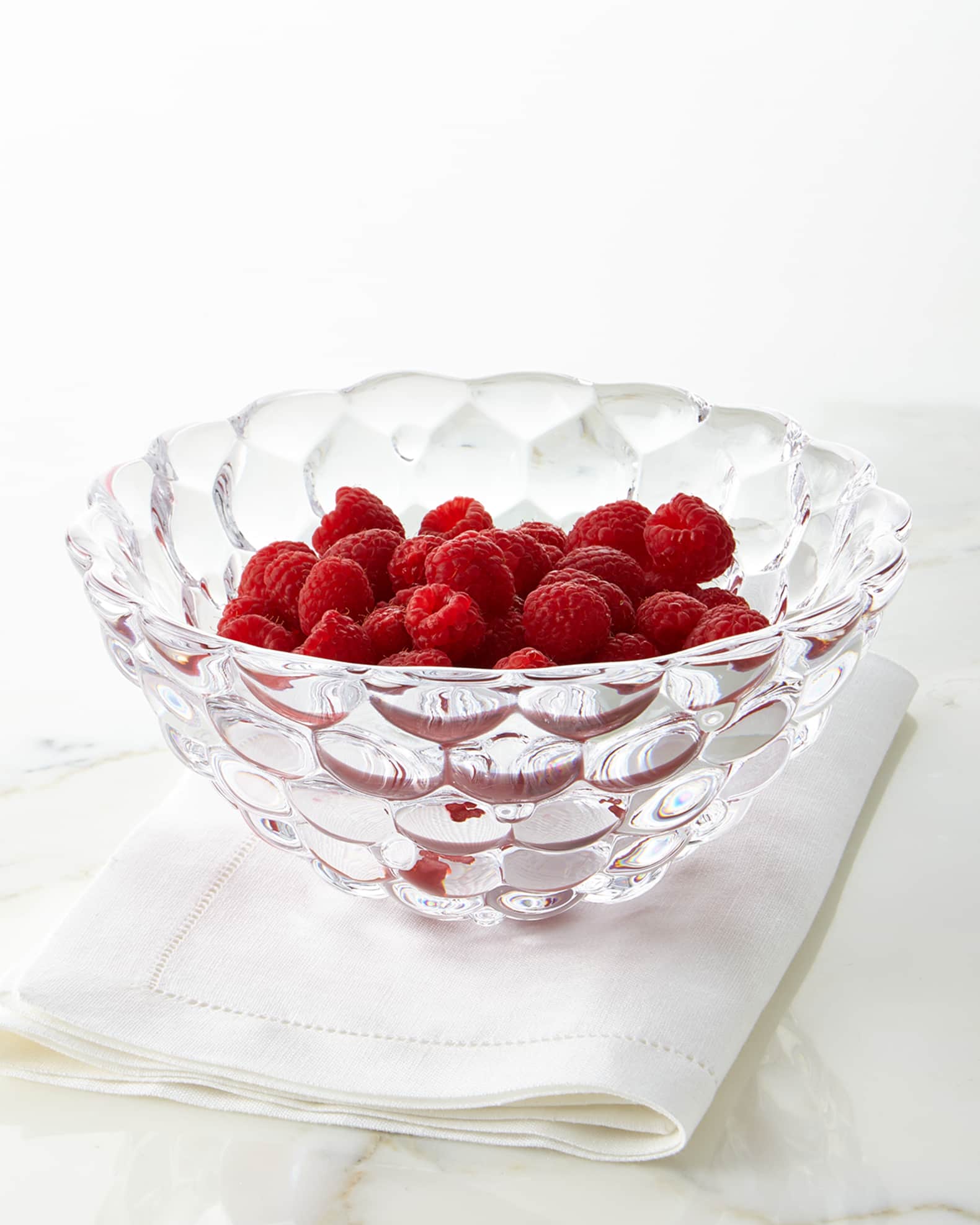 Orrefors Raspberry Small Bowl | Neiman Marcus