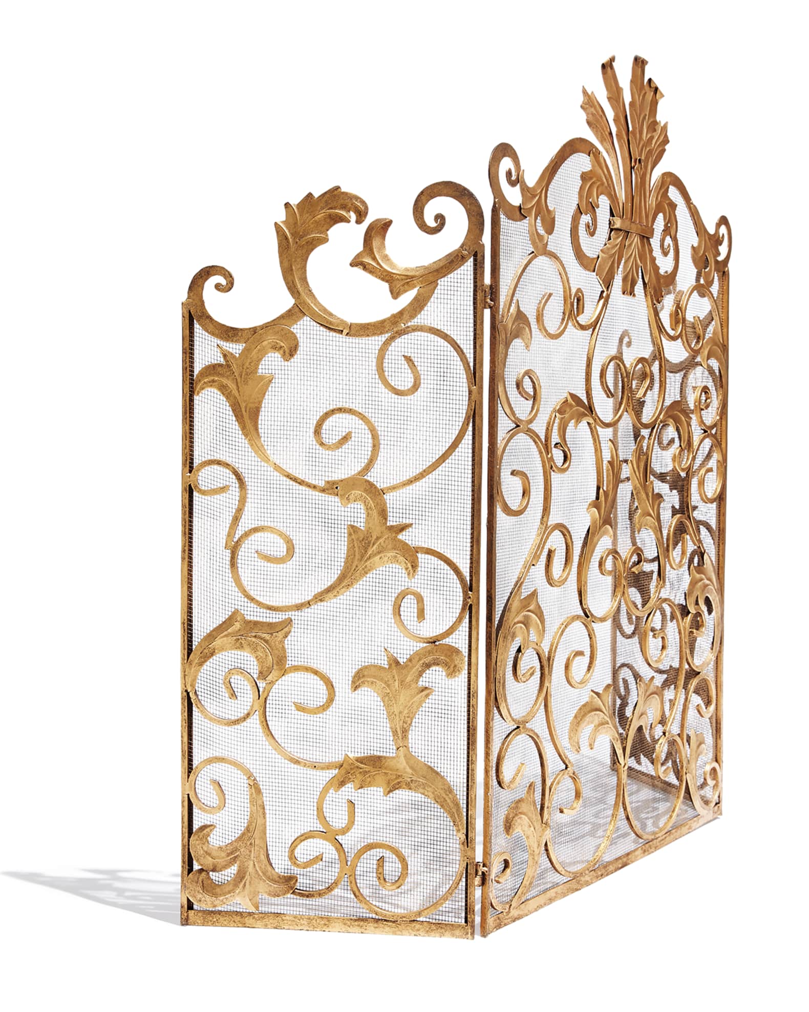 Acanthus Fireplace Screen | Neiman Marcus