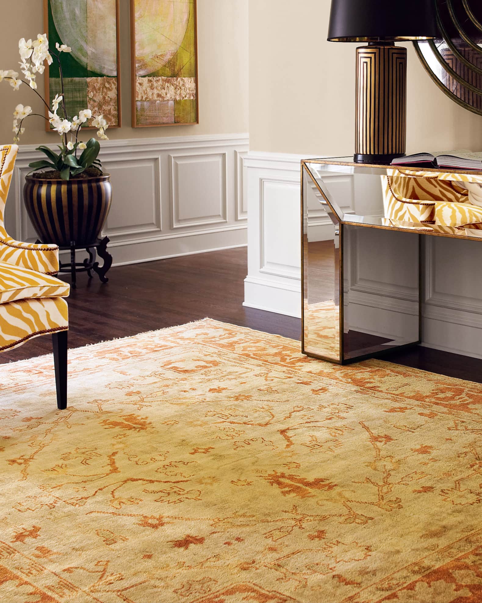 Sunrise Oushak Rug | Neiman Marcus