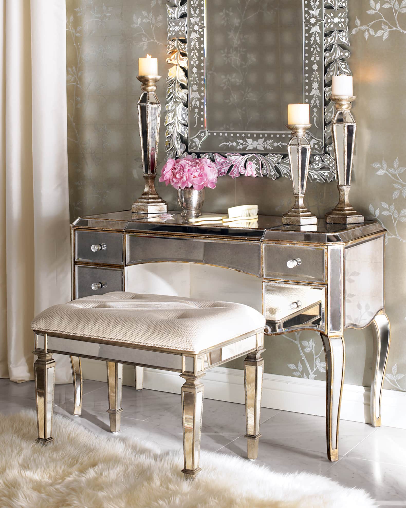 Butler Specialty Co Vanity Seat | Neiman Marcus