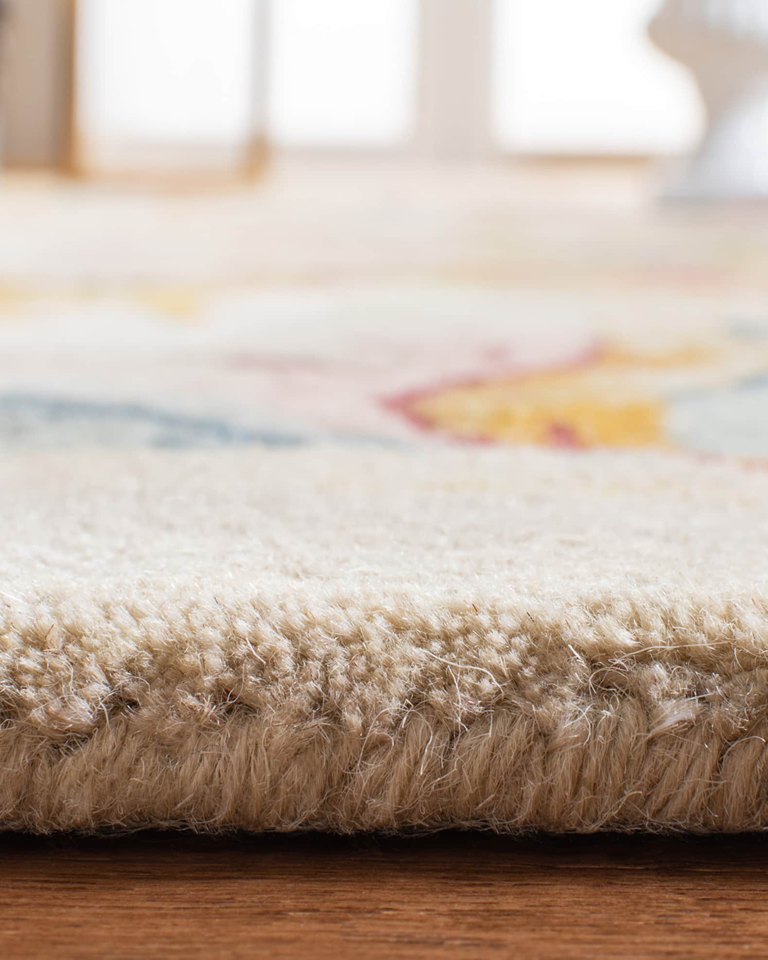 Feather Medallion Rug | Neiman Marcus