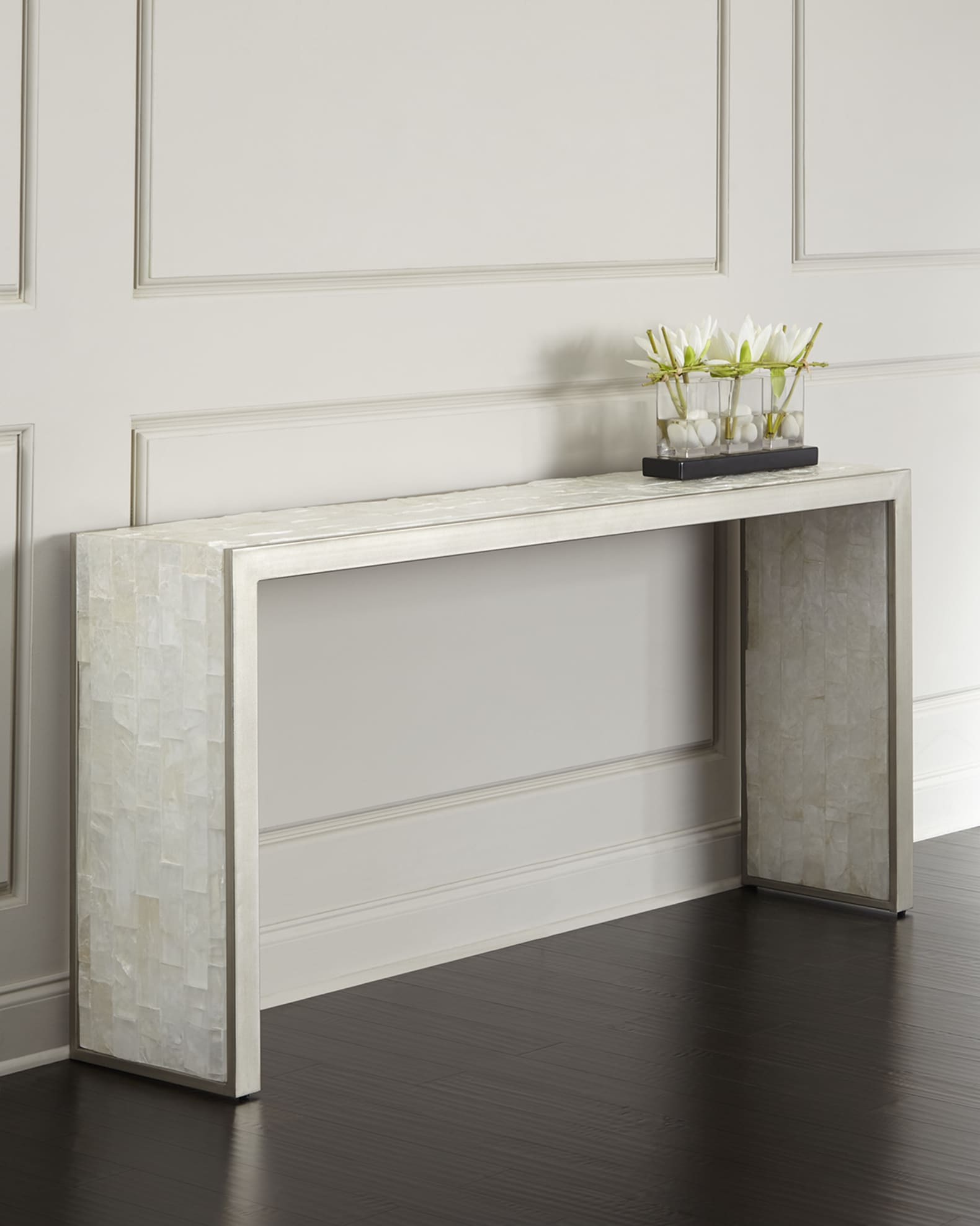 Hooker Furniture Blanc Chapel Console Table | Neiman Marcus
