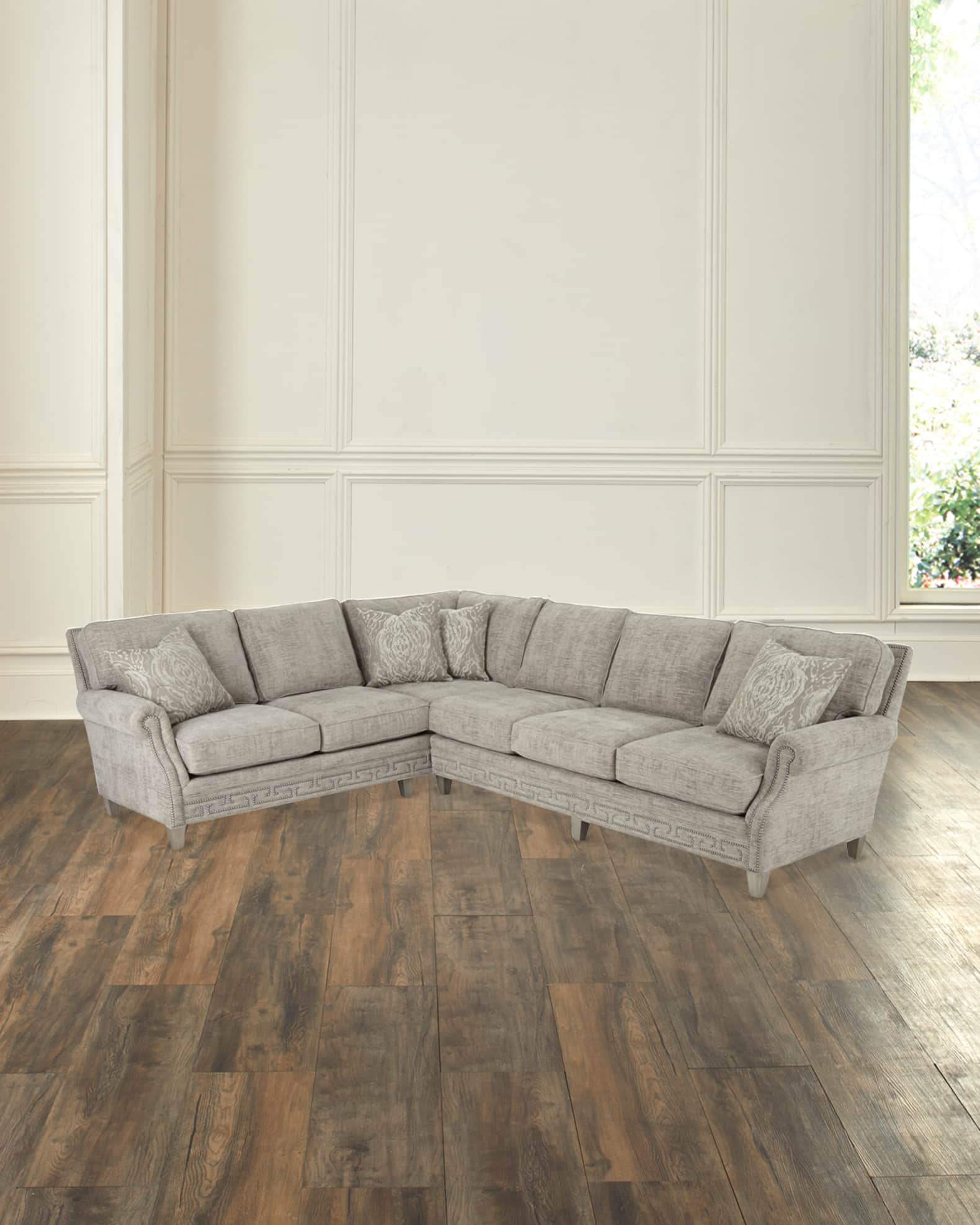 Massoud Molly Right-Side Sectional Sofa | Neiman Marcus