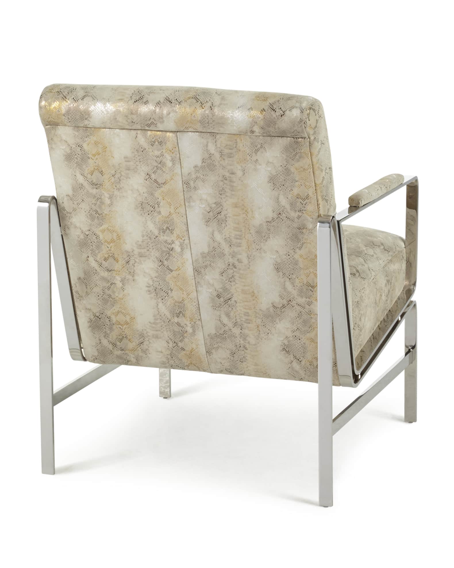 Massoud Getty Leather Chair | Neiman Marcus