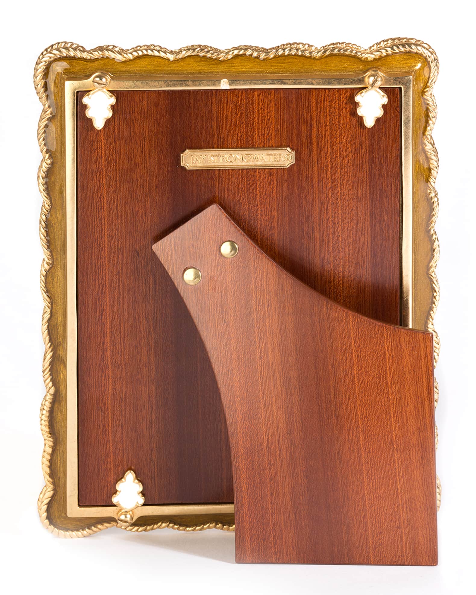 Jay Strongwater Cream Braided Picture Frame, 5" x 7" | Neiman Marcus