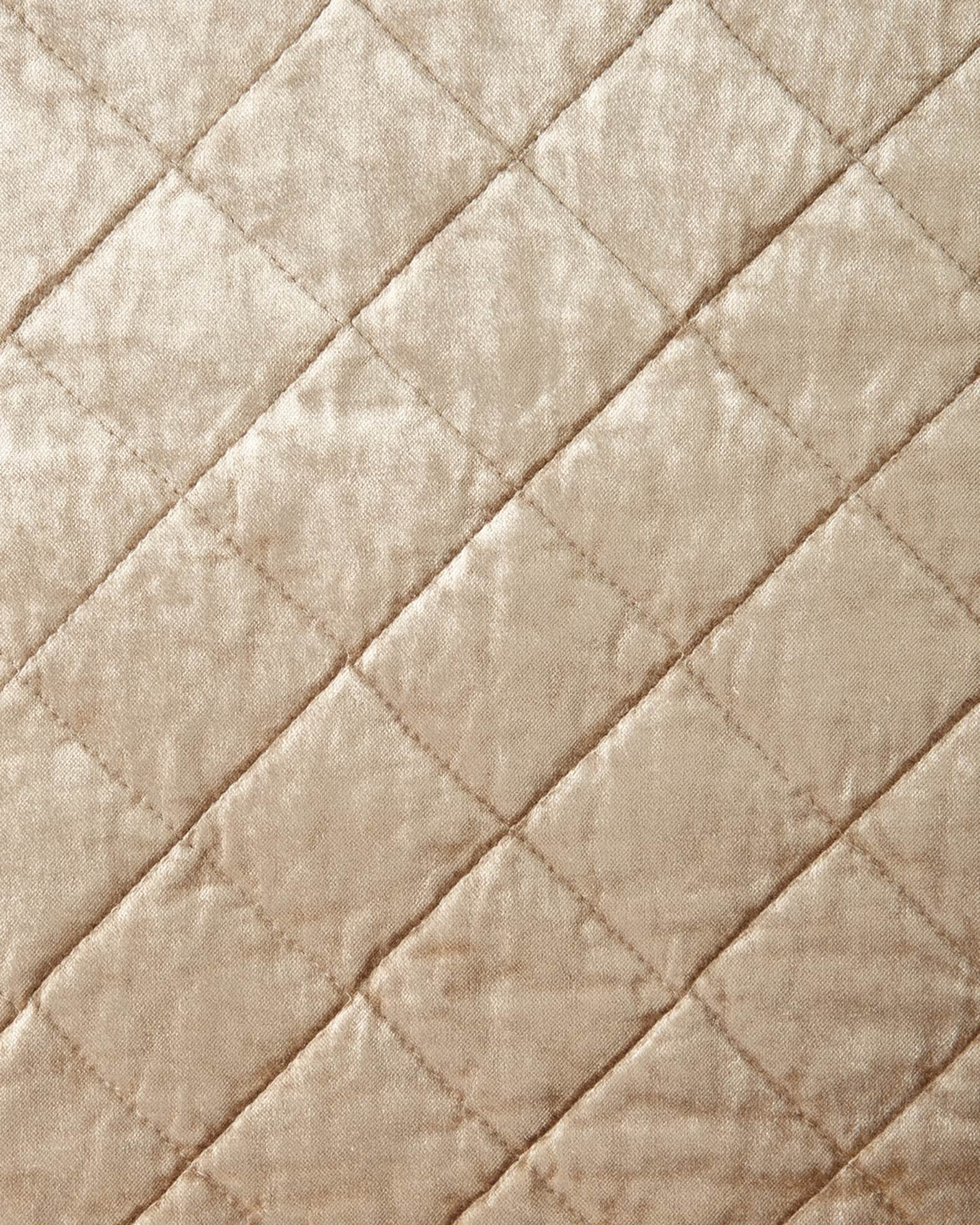 Chloe Velvet Coverlet | Neiman Marcus