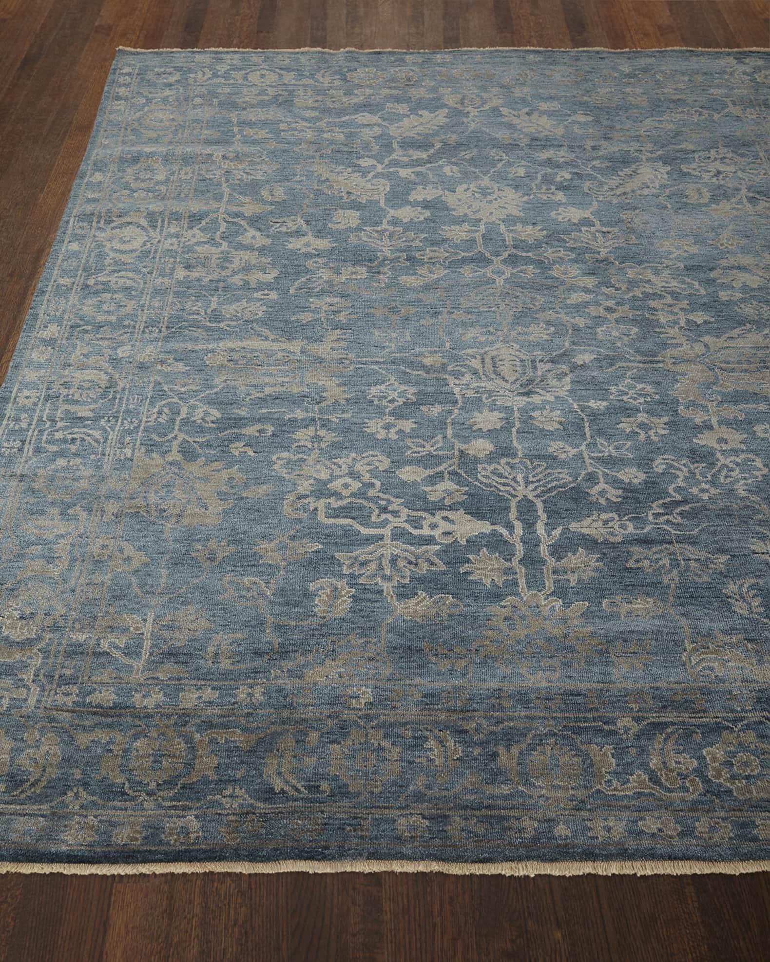 Cece Magnolia Wool Rugs | Neiman Marcus