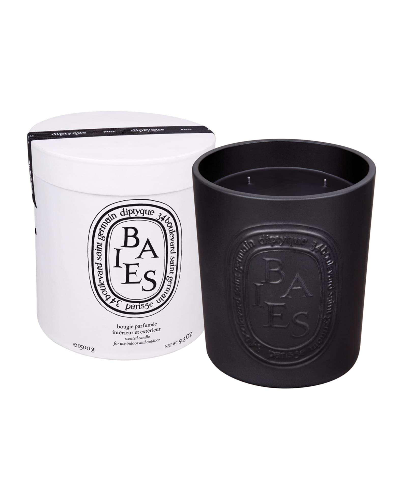 Diptyque Baies (Berries) Indoor & Outdoor Scented Candle, 51.3 oz ...