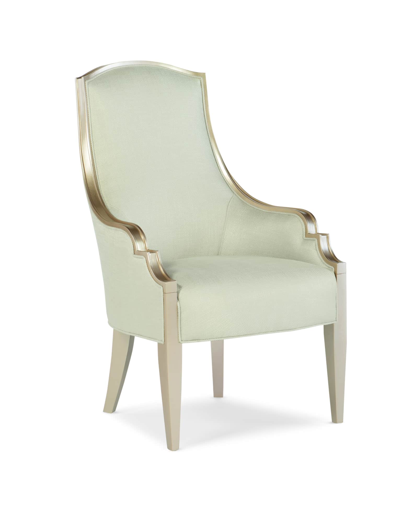 Caracole Gabrielle Upholstered Arm Chair | Neiman Marcus