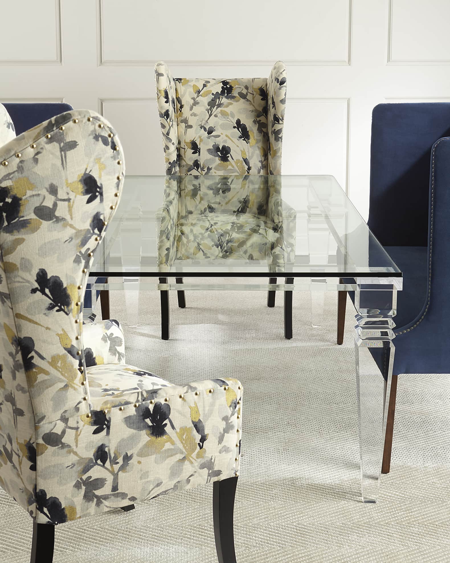 Interlude Home Christelle Acrylic Dining Table | Neiman Marcus