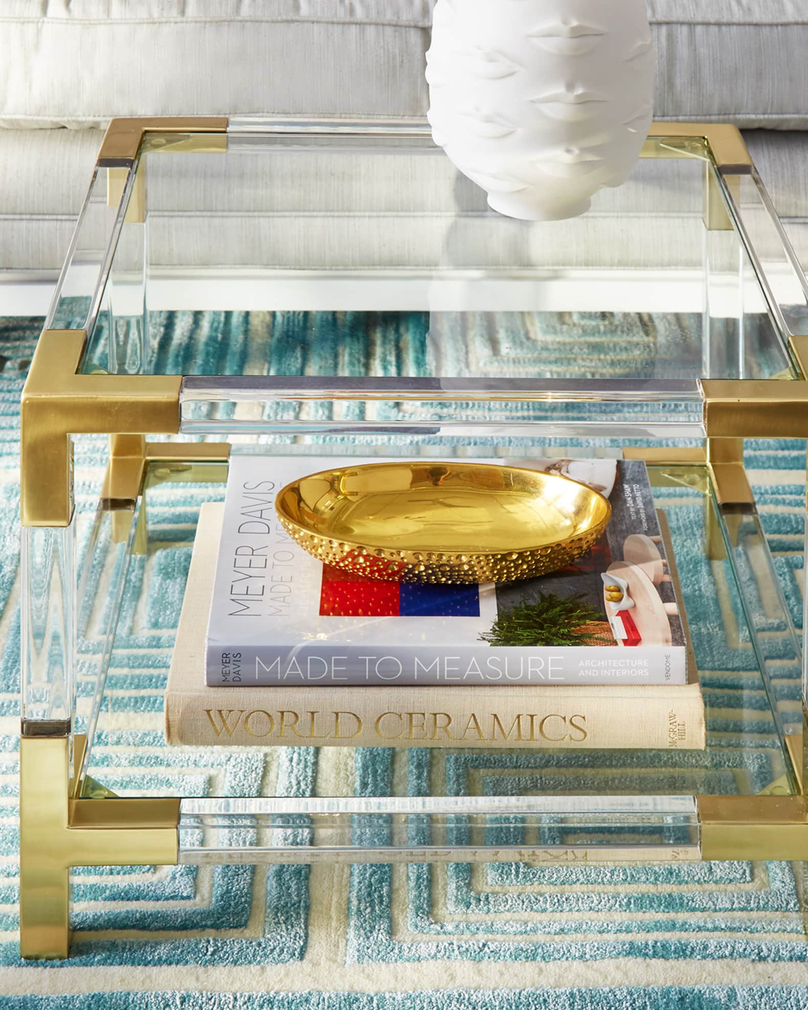 Jonathan Adler Jacques 2-Tier Accent Table | Neiman Marcus