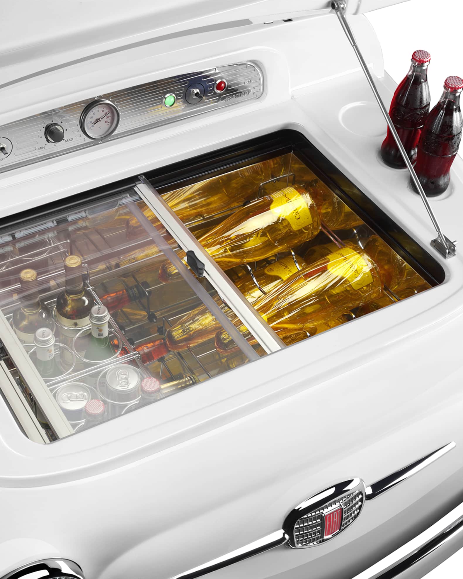 Smeg FIAT X SMEG White Electric Cooler | Neiman Marcus