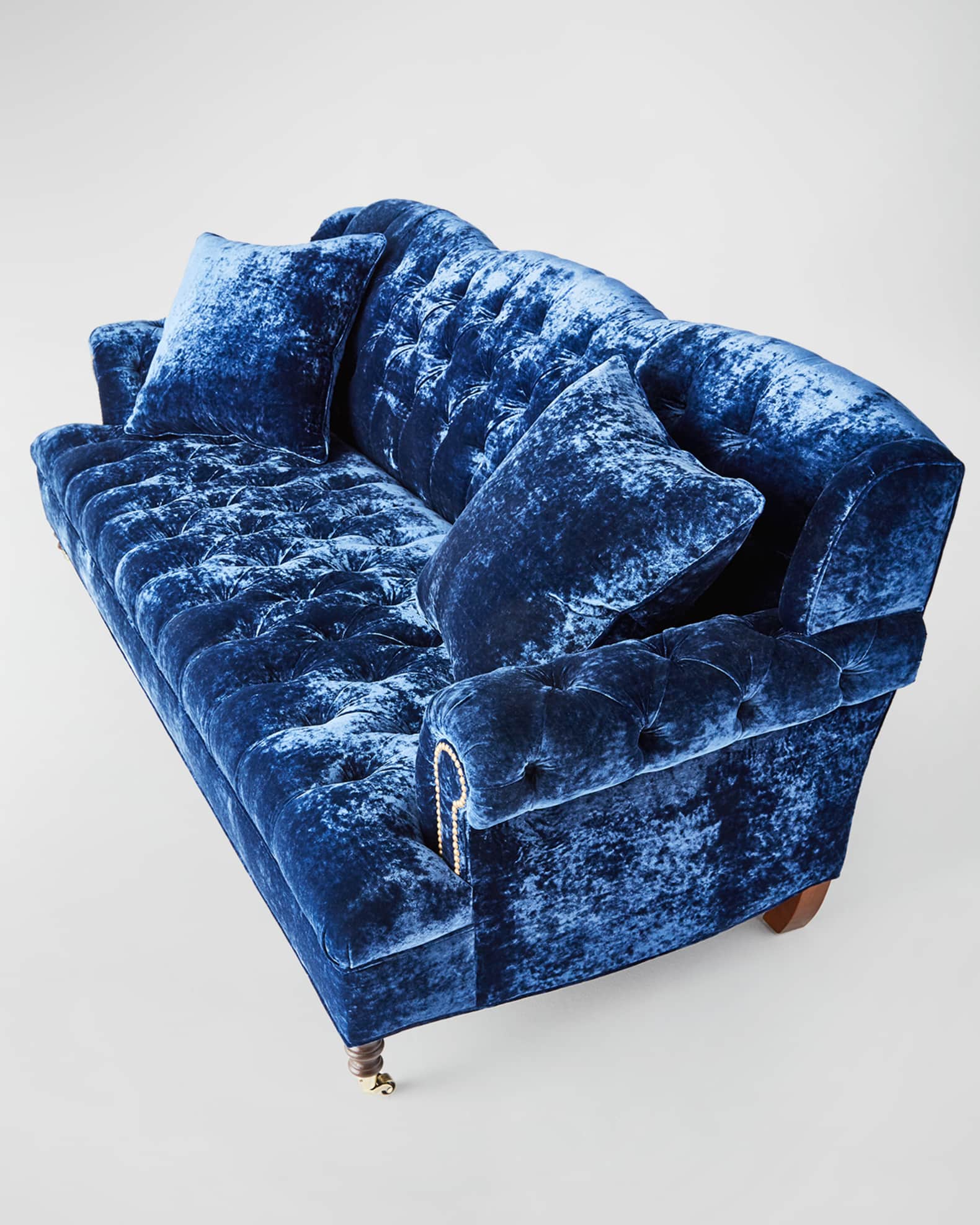 Haute House Divine Crushed Velvet Sofa, 96" | Neiman Marcus