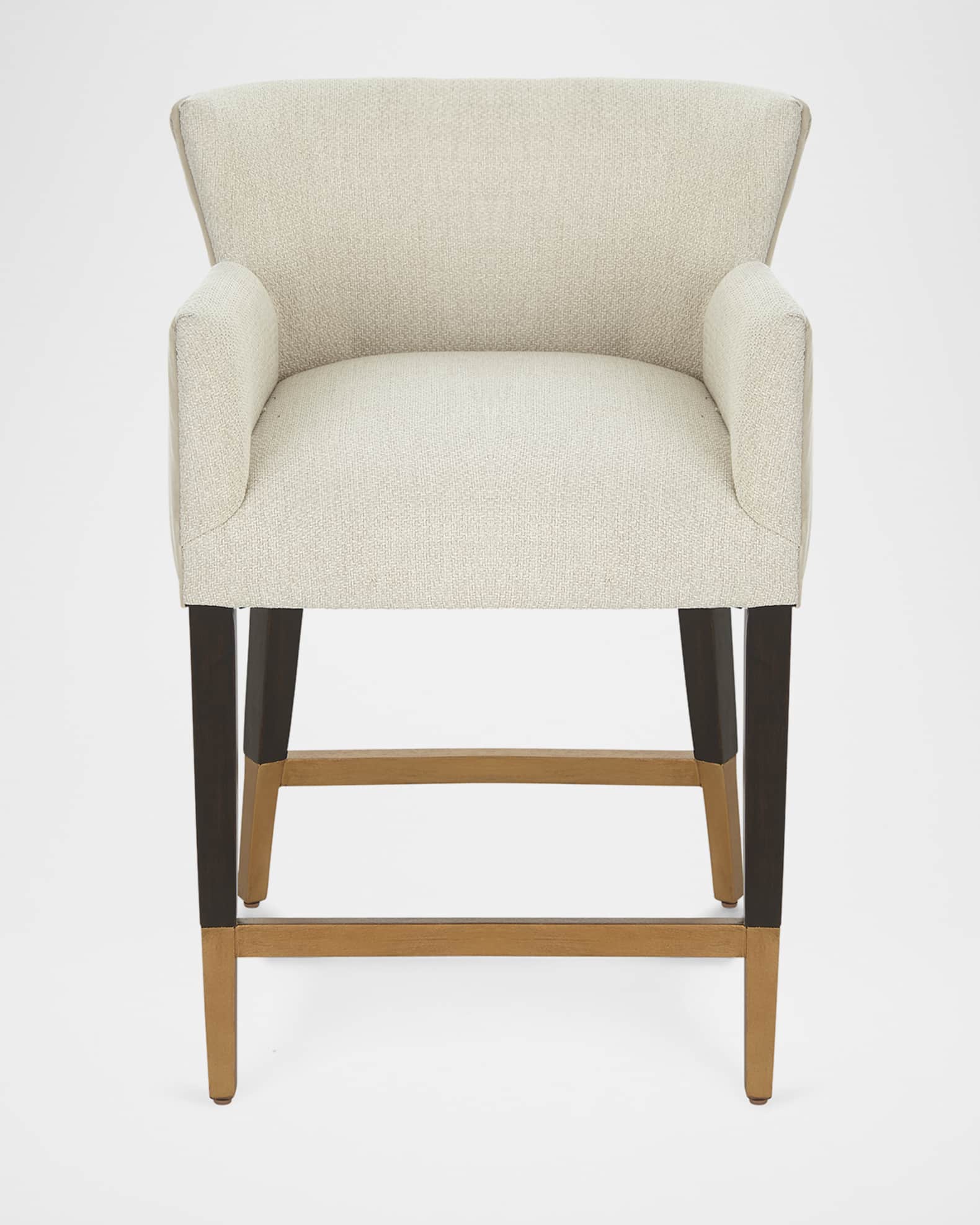 Peninsula Home Collection Stormi Upholstered Bar Stool, 30" | Neiman Marcus