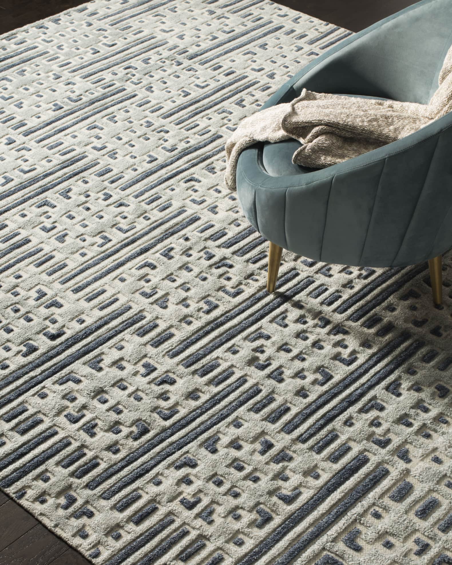 Julius Hand-Knotted Rug | Neiman Marcus