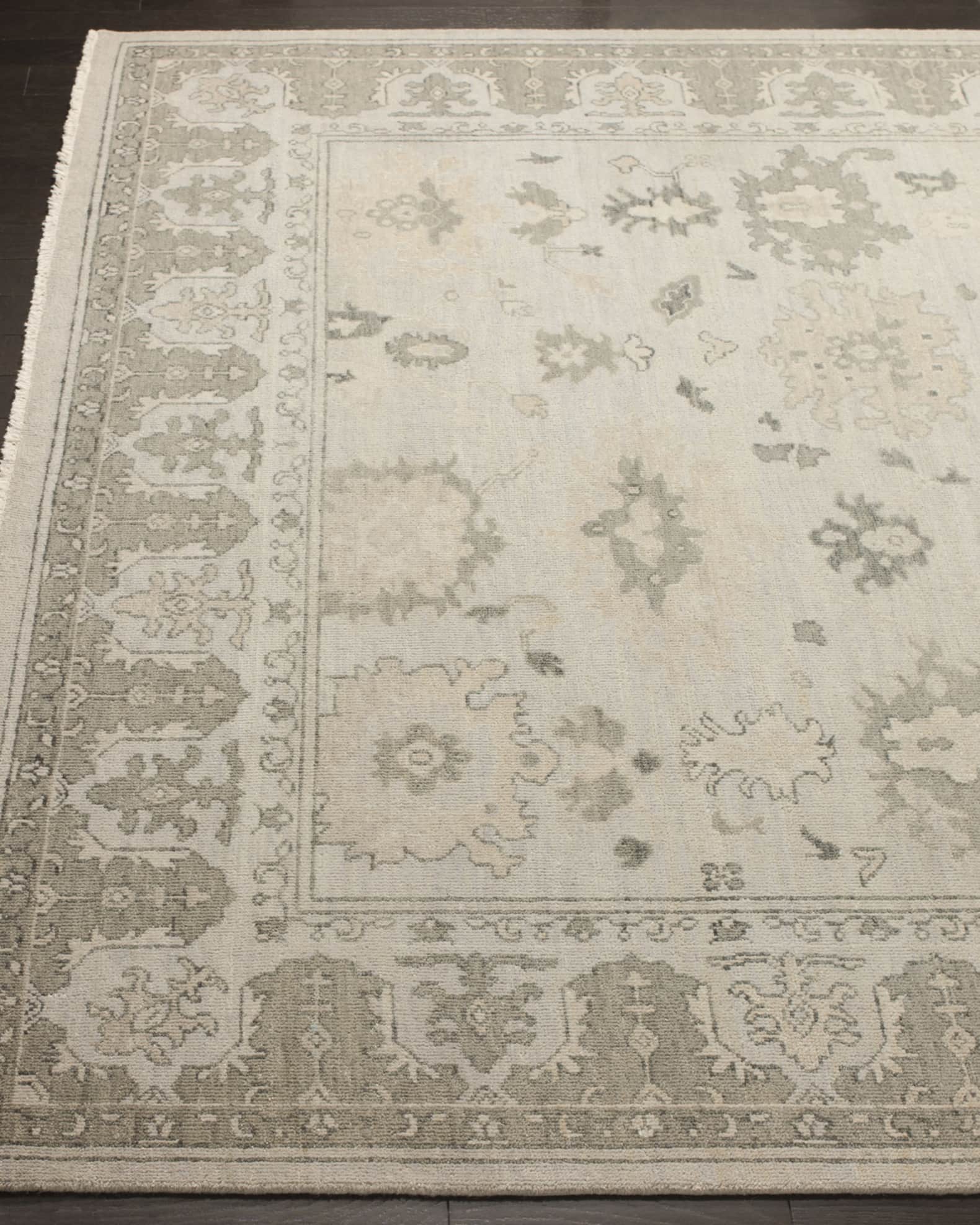 Dashiell Hand-Knotted Oushak Rug | Neiman Marcus