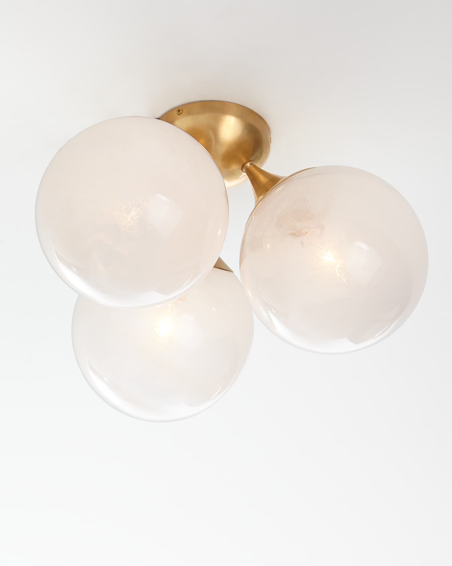 Visual Comfort Signature Cristol Large Triple Flush Mount By AERIN ...