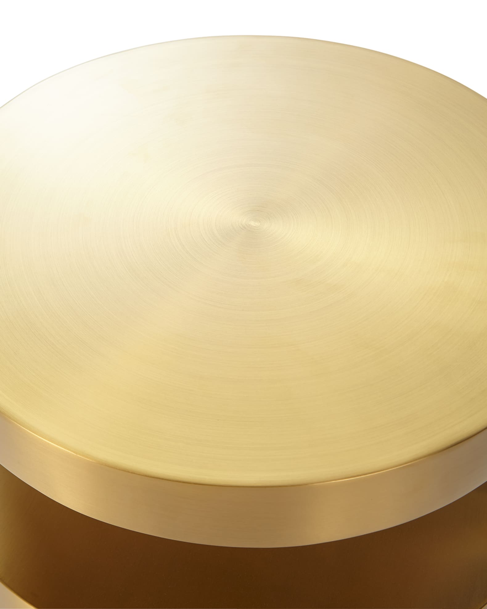 Regina Andrew Nico Brass-Finish Side Table | Neiman Marcus