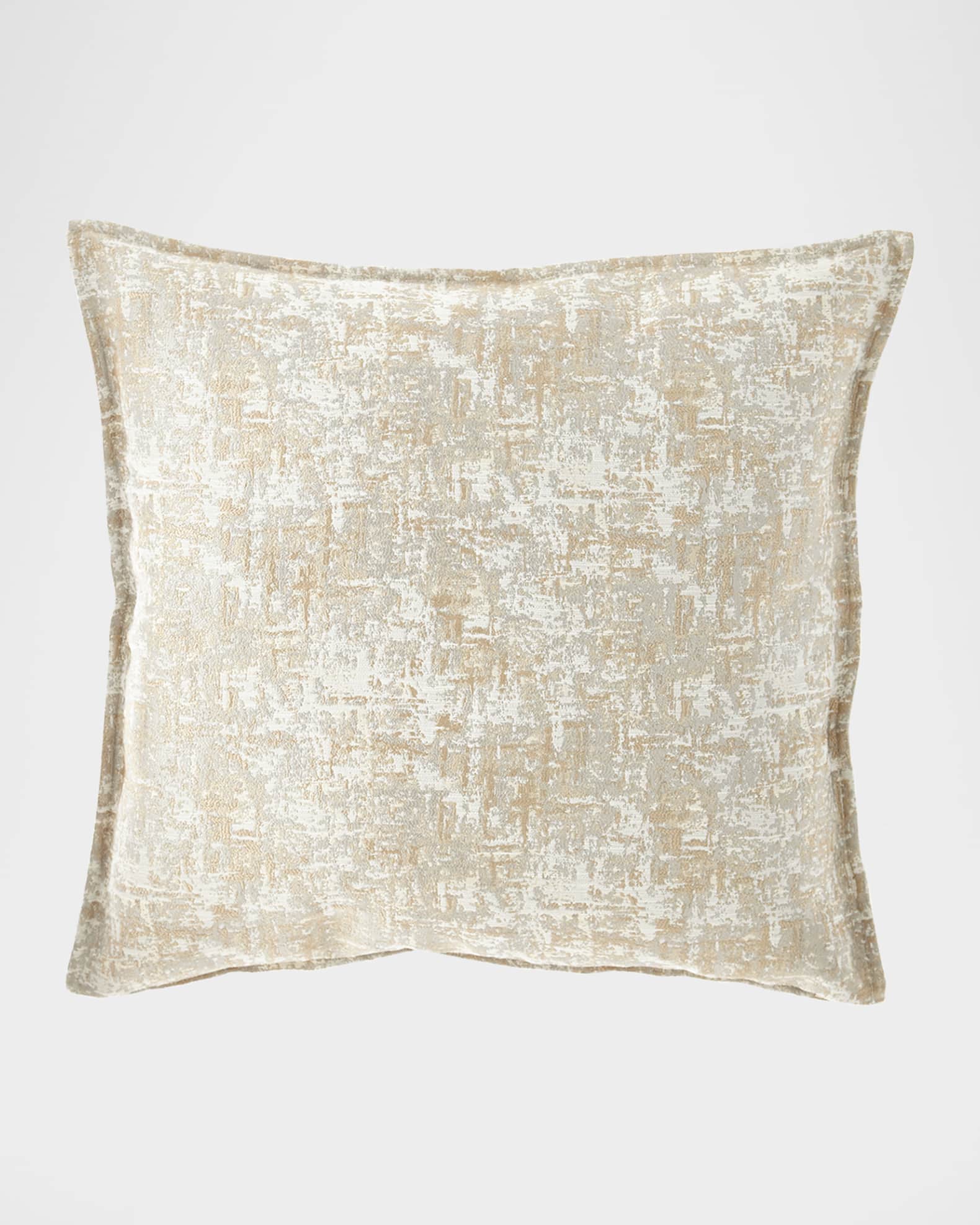Fino Lino Linen & Lace Sinclair European Sham | Neiman Marcus