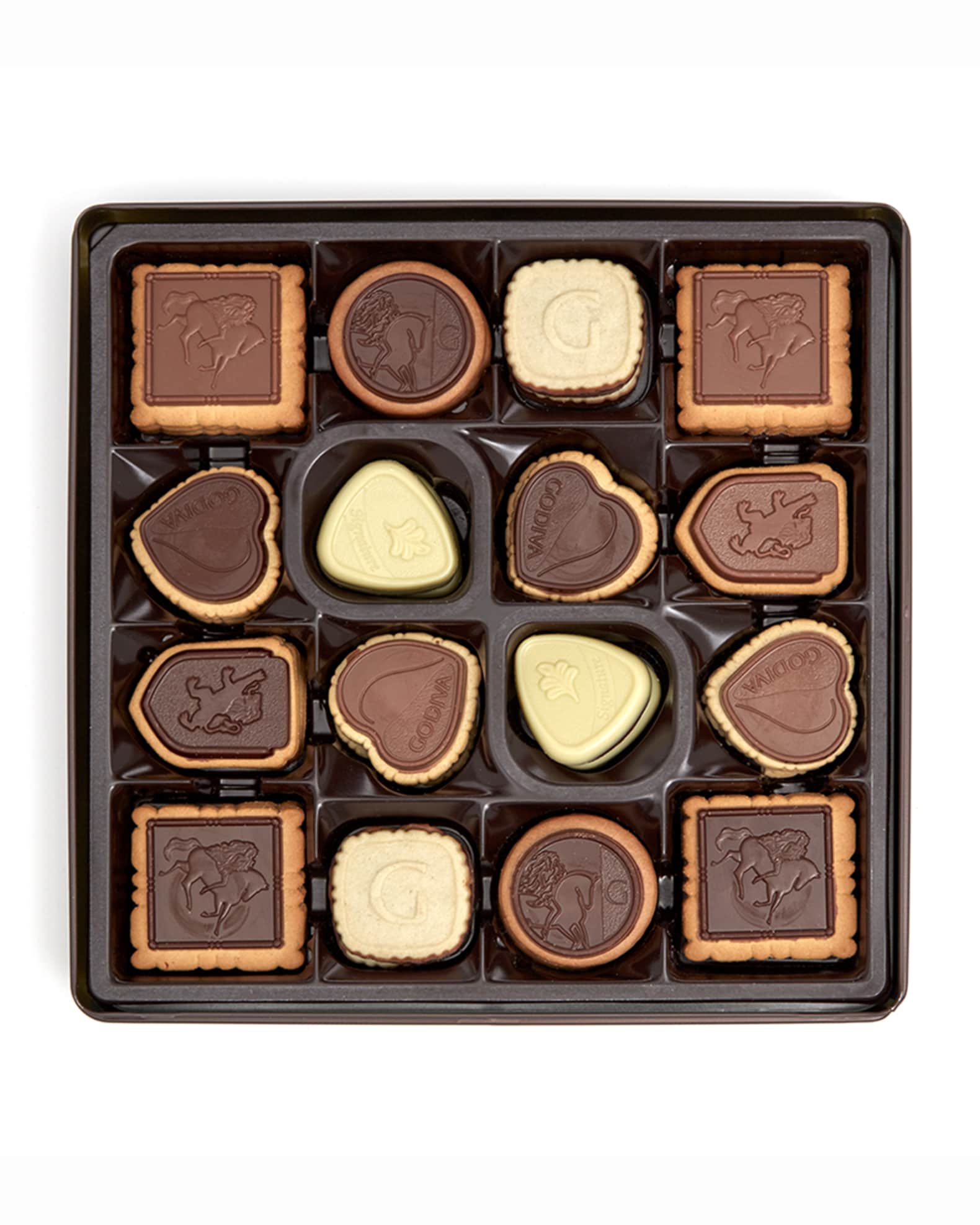 Godiva Chocolatier 46-Piece Large Biscuit Assortment | Neiman Marcus